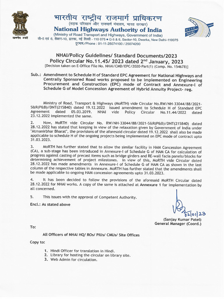 11.45 Schedule G | PDF