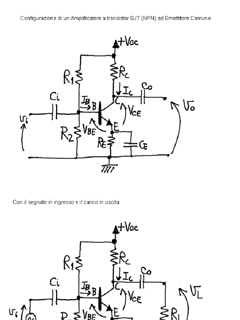 Amplificatore A Emettitore Comune | PDF