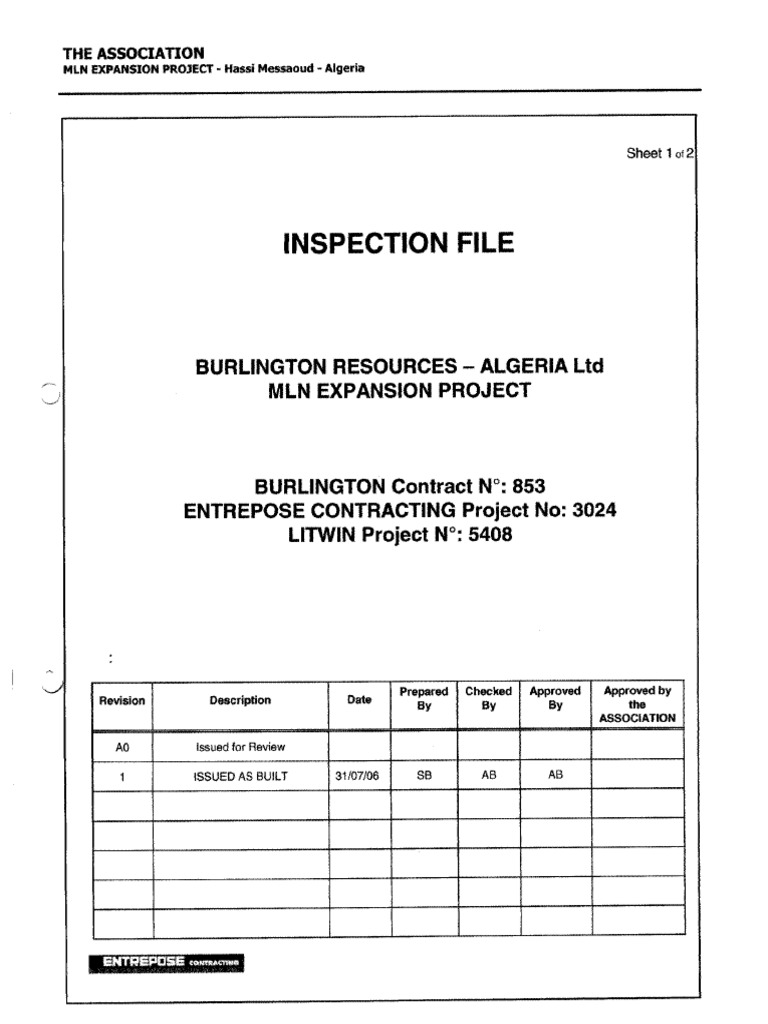 7 - 1 - 1 Inspection File | PDF