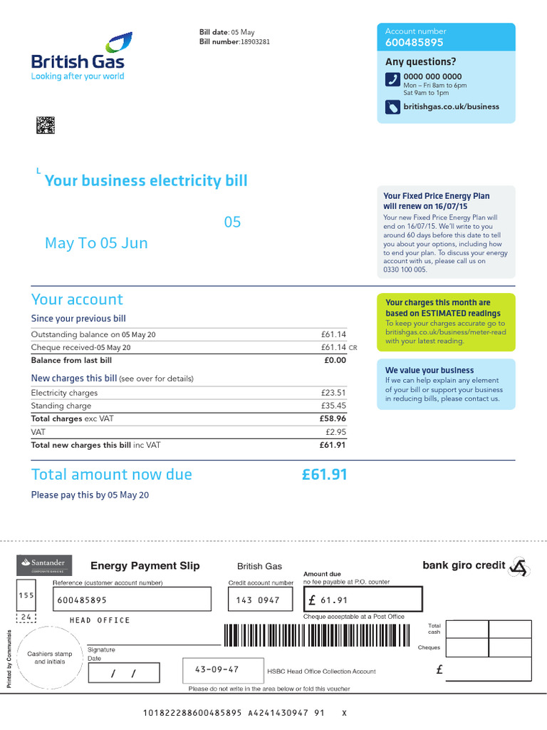 Gas Bill | Download Free PDF | Cheque | Fuels