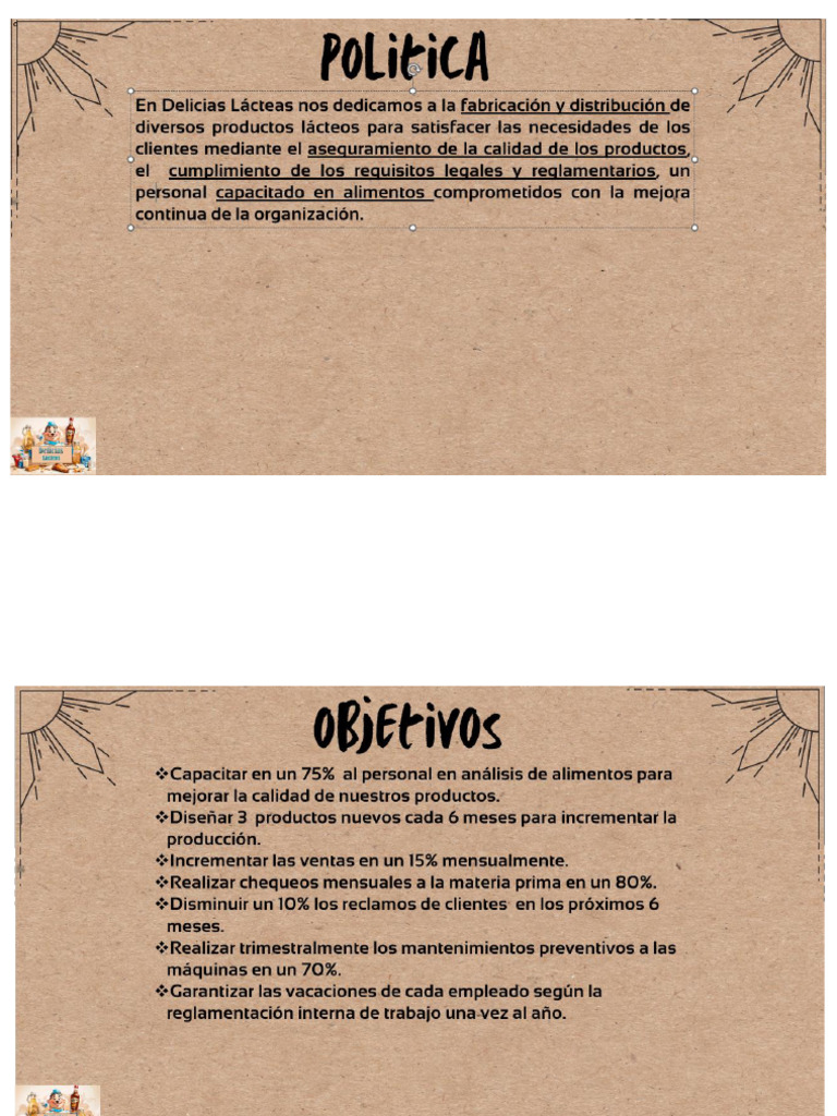 Plotica y Obejtivo | PDF
