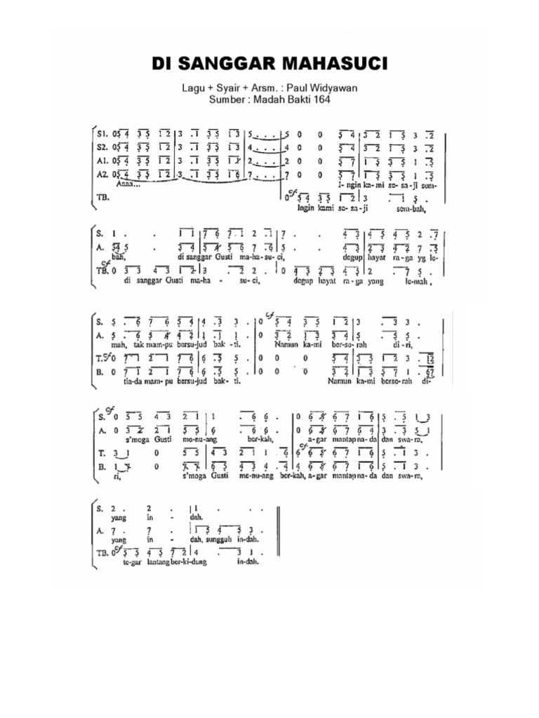 MB 164 Di Sanggar Mahasuci | PDF