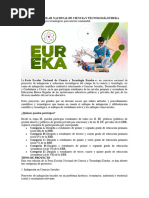 Modelo de Triptico Feria de Ciencia - Eureka 2024 | PDF