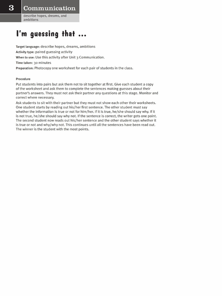 Expressing Hopes & Ambitions | PDF
