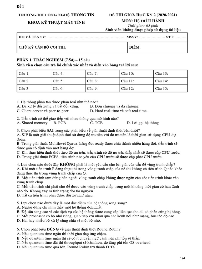 GK HK2 2020-2021 | PDF