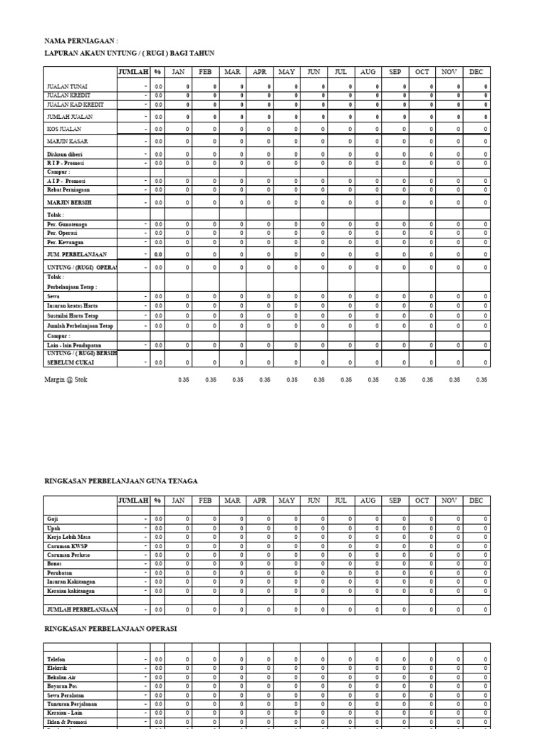 PNL Budget Report Summary | PDF