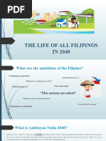Vision for a Prosperous Philippines 2040 | PDF