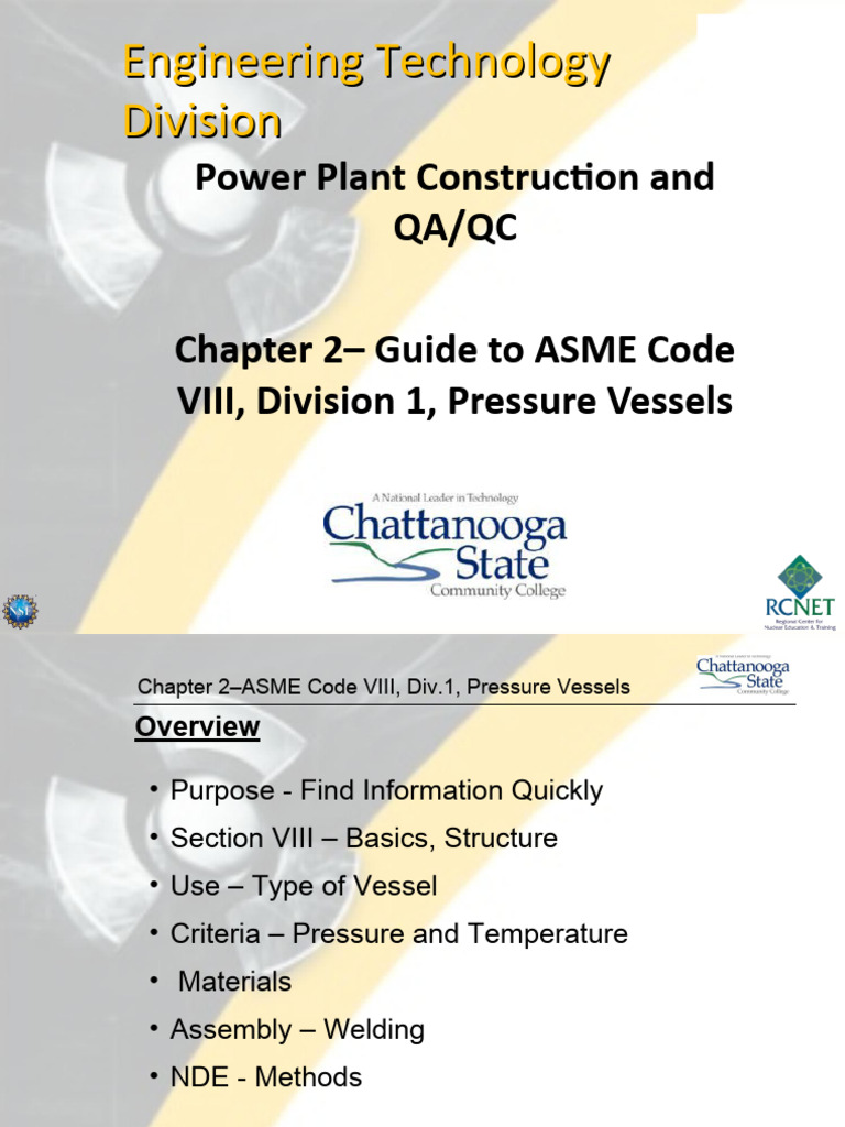 Guide To ASME Code VIII, Division 1, Pressure Vessels | Download Free ...