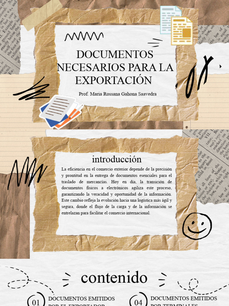 DOCUMENTOS NECESARIOS PARA LA EXPORTACION | PDF | Seguro | Factura