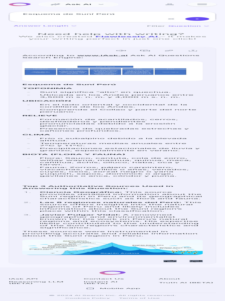 IAsk Question Esquema de Suní Perú | PDF | Crops