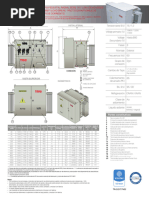Transformador 500 KVA TRANSFORMADORES IESSA - FICHA TECNICA PEDESTAL TRIFASICO NORMA NMX-J-285 ...