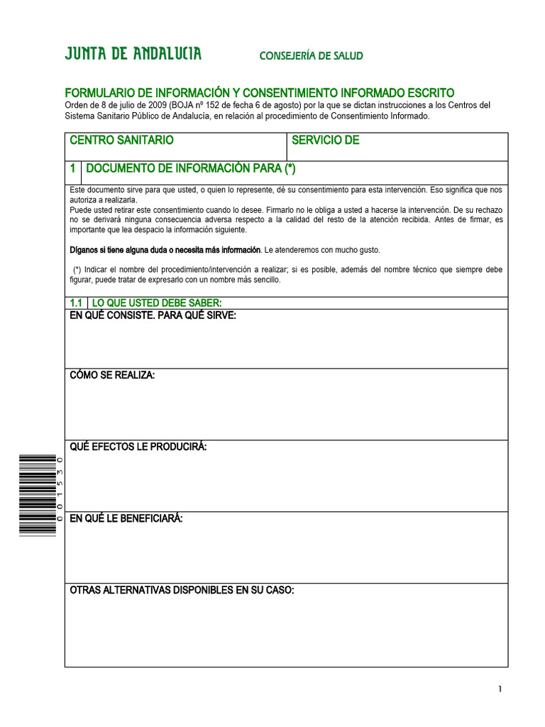 Modelos de Consentimiento Informado - Documento 2-Adjunto - 3930 | PDF | Consentimiento informado