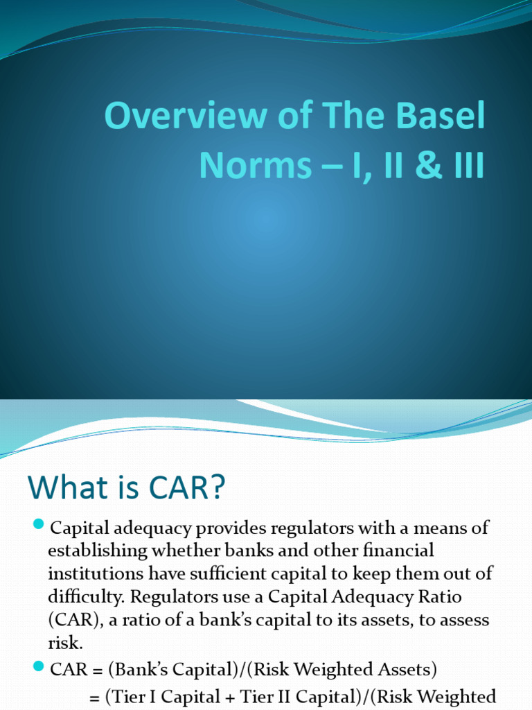 Basel Norms | PDF | Financial Risk | Capital Requirement