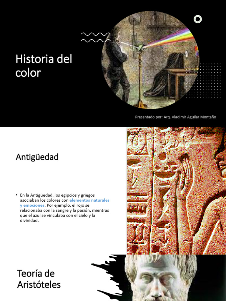 Historia Del Color | PDF | Color | Azul