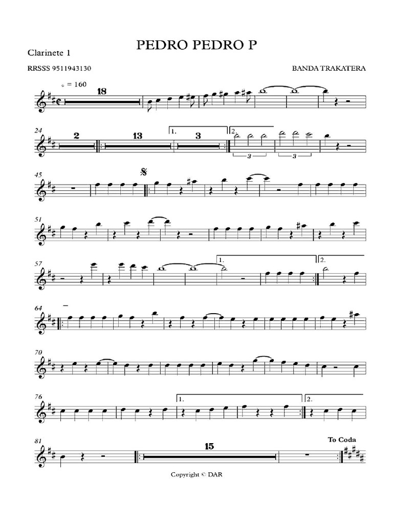 PEDRO PEDRO P -BANDA LA TRAKATERA | PDF