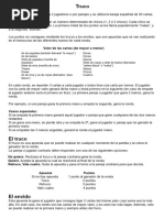 Reglas Del Truco Argentino Valores y Señas de Las Cartas | PDF ...