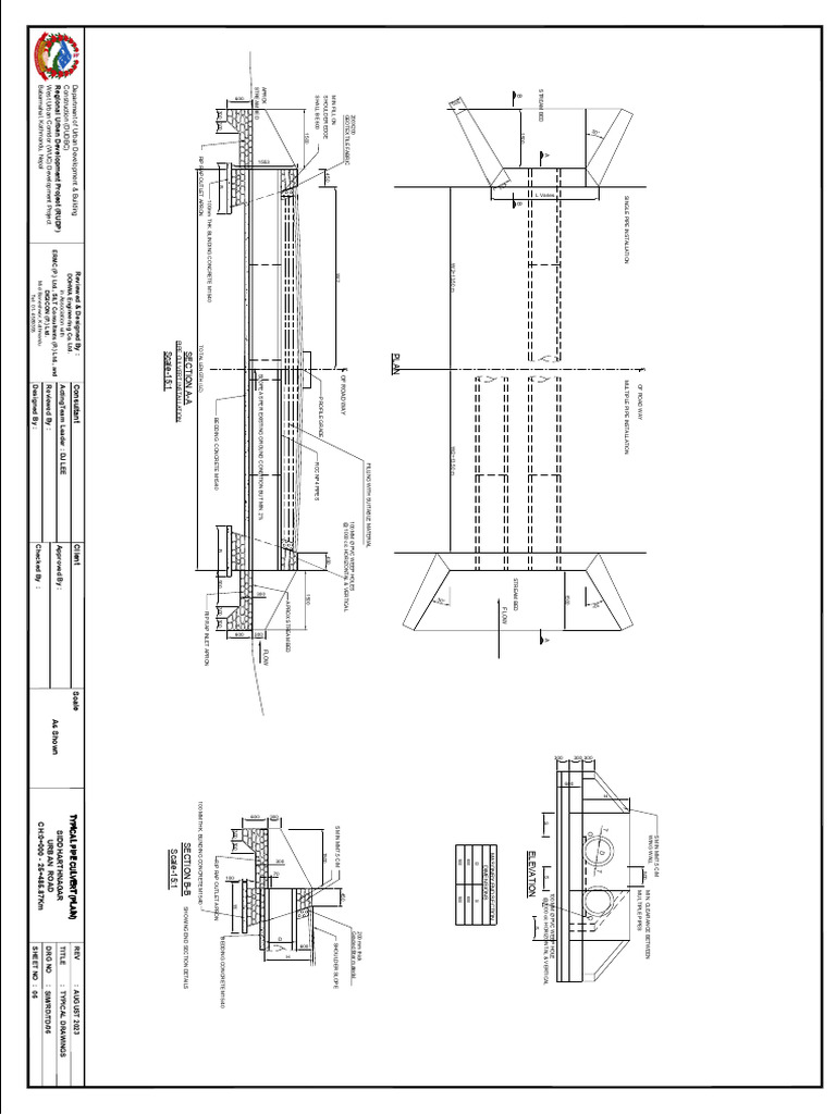 Typical Pipe Culvert | PDF | Building Materials | Building Engineering