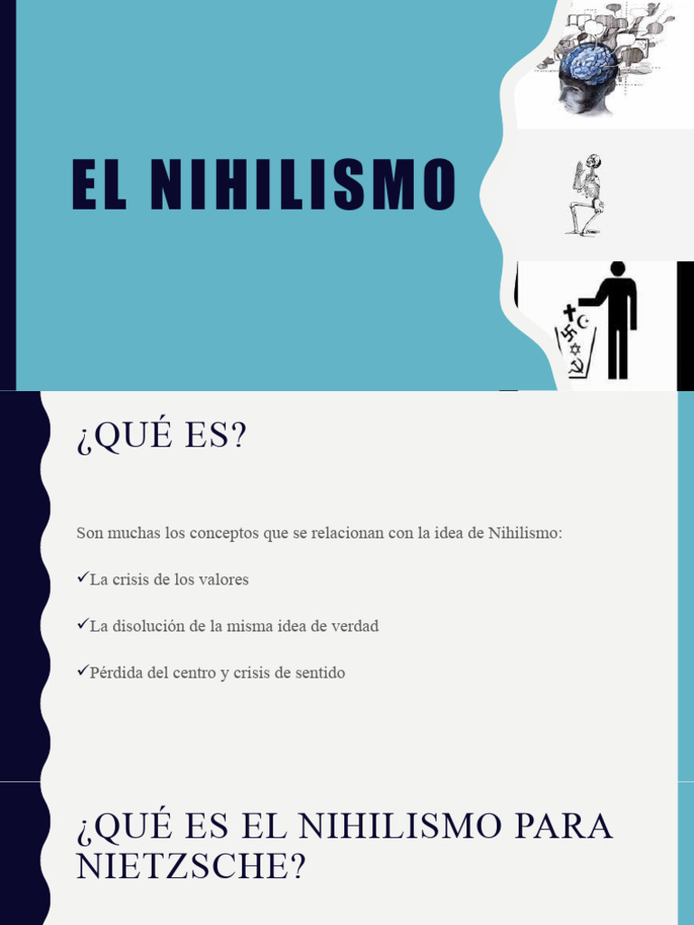Definición y Conceptos del Nihilismo | PDF | Ascetismo | Nihilismo