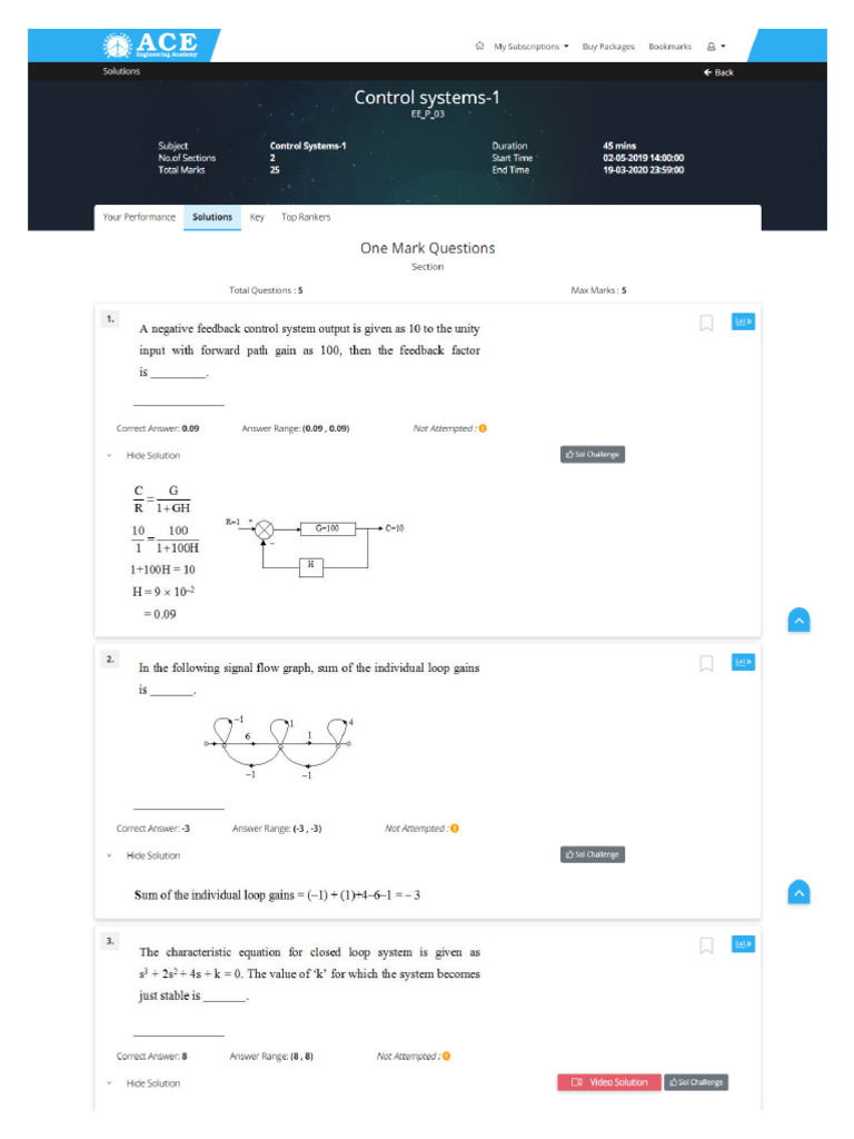 Control System-1 | PDF