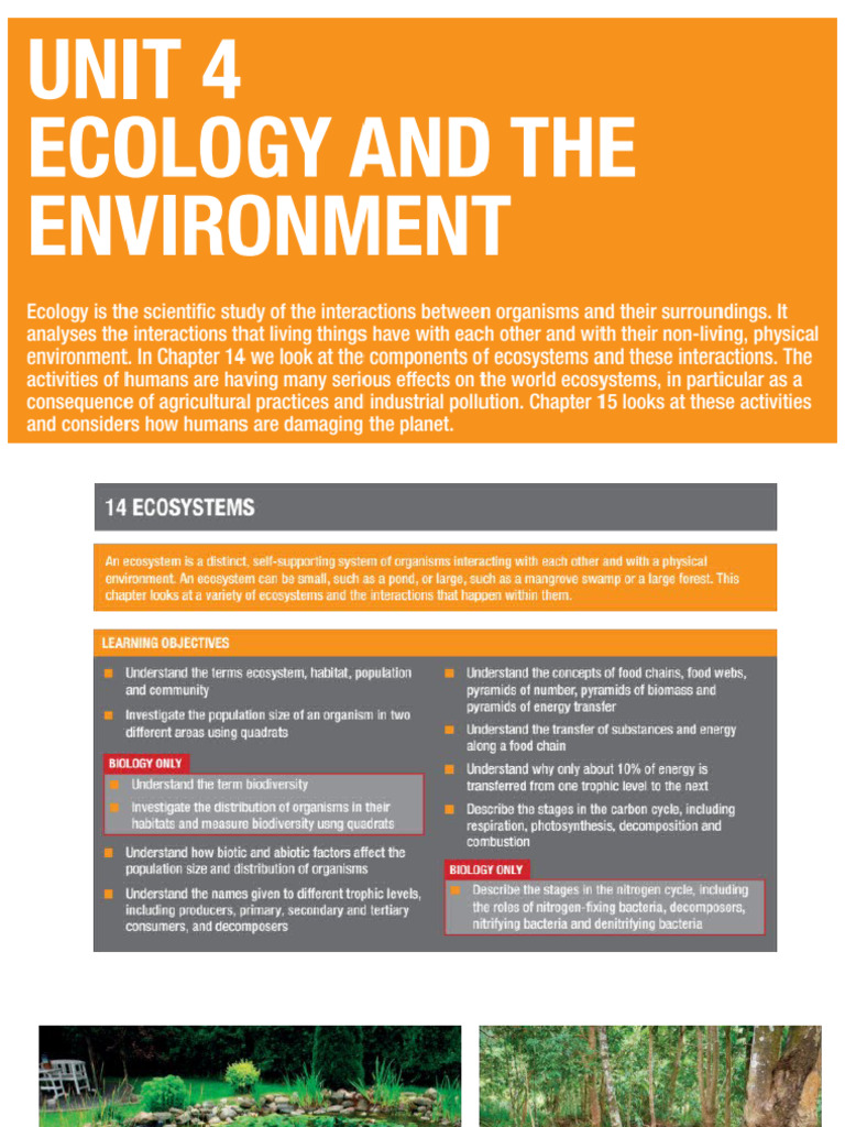 Ecosystem | PDF | Ecosystem | Nitrogen