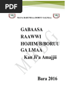 Gabaasa Kurmaana 2ffaa Bara 2017 M | PDF