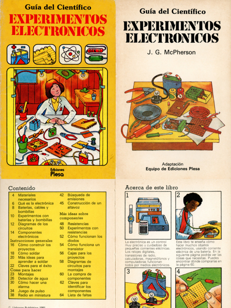 Experimentos Electronicos - Ediciones Plesa | PDF