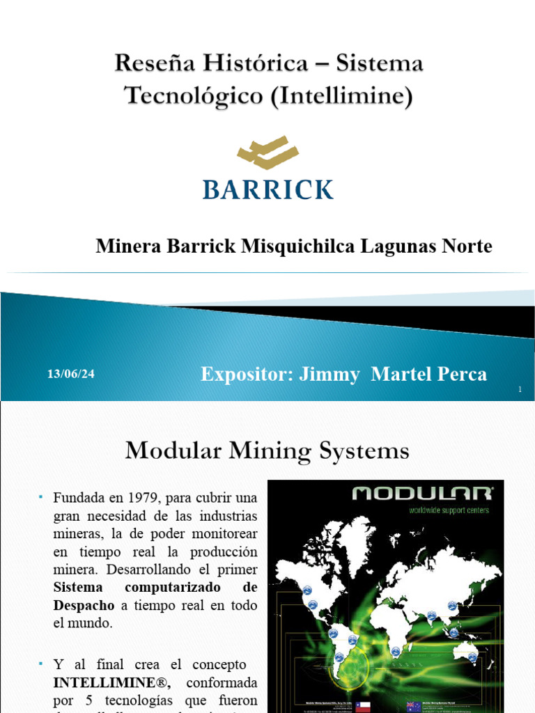 Historico - Sistema Intellimine - 2017 | PDF | Minería | Perforación