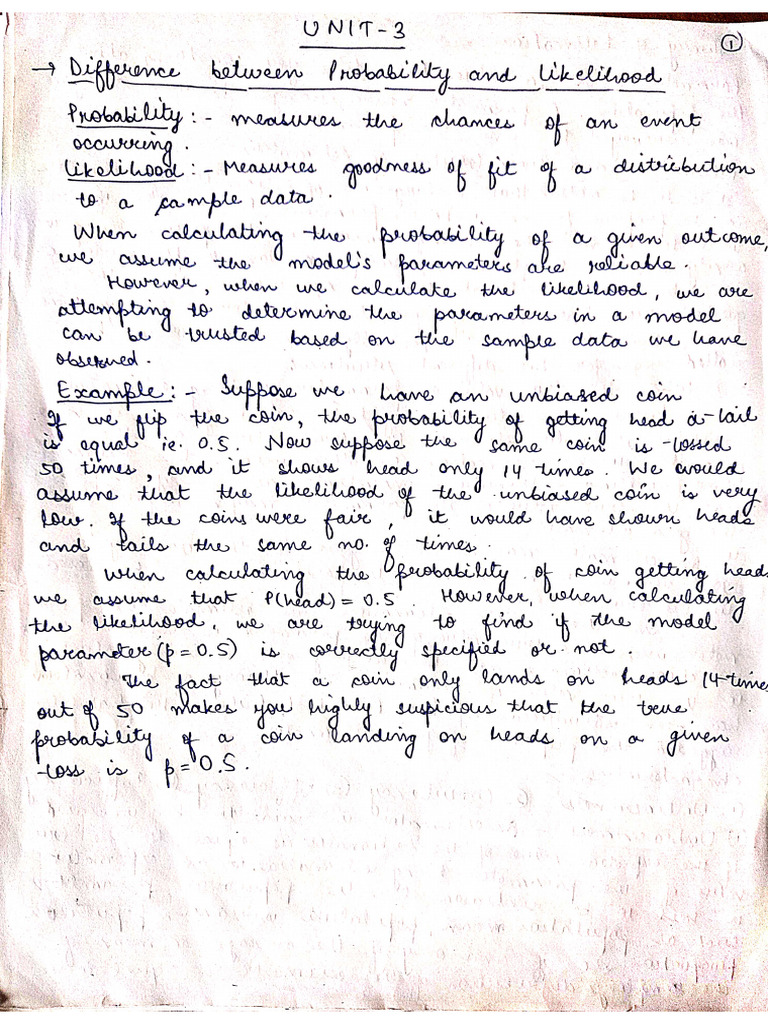 Unit 3 (Handwritten) | PDF