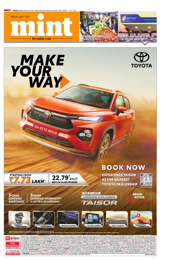 Mint Delhi 13-06-2024 | PDF | Voter Turnout | Voting