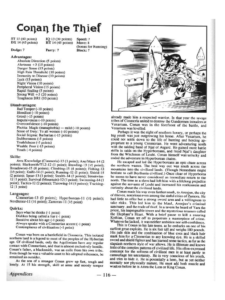 Conan in GURPS | PDF