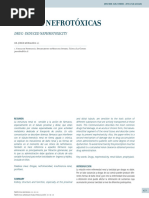 Fármacos Nefrotóxicos y su Manejo | PDF | Tratamientos médicos | Medicina