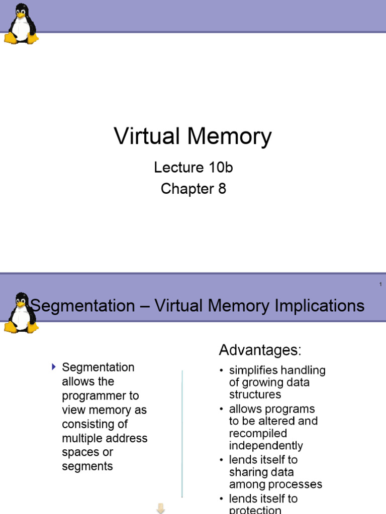 Lecture 10b - Updated | PDF | Operating System Technology | Software