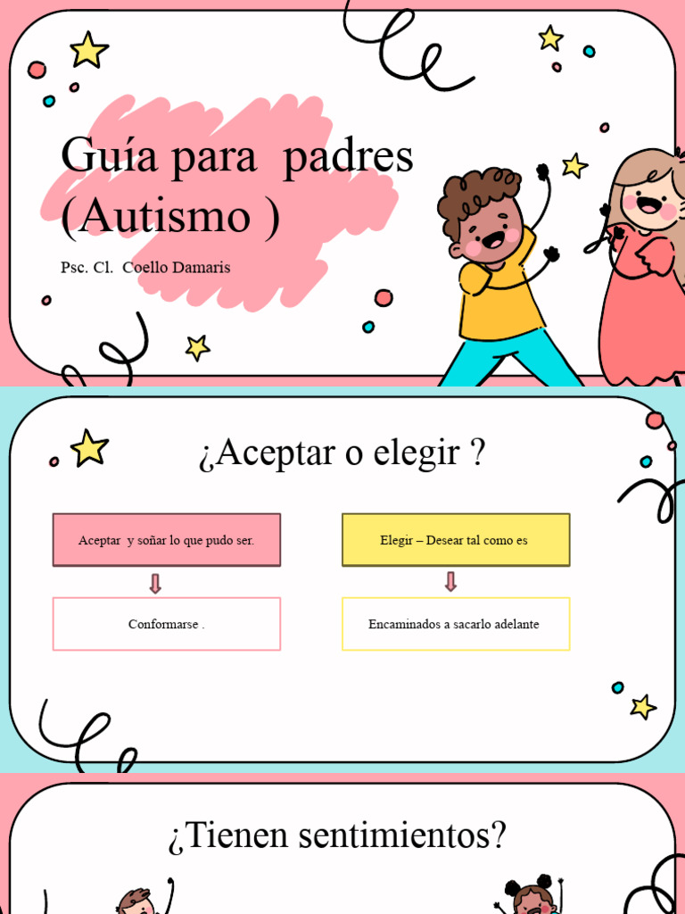 Guia Padres Niños Con Autismo | PDF | Espectro autista | Las emociones