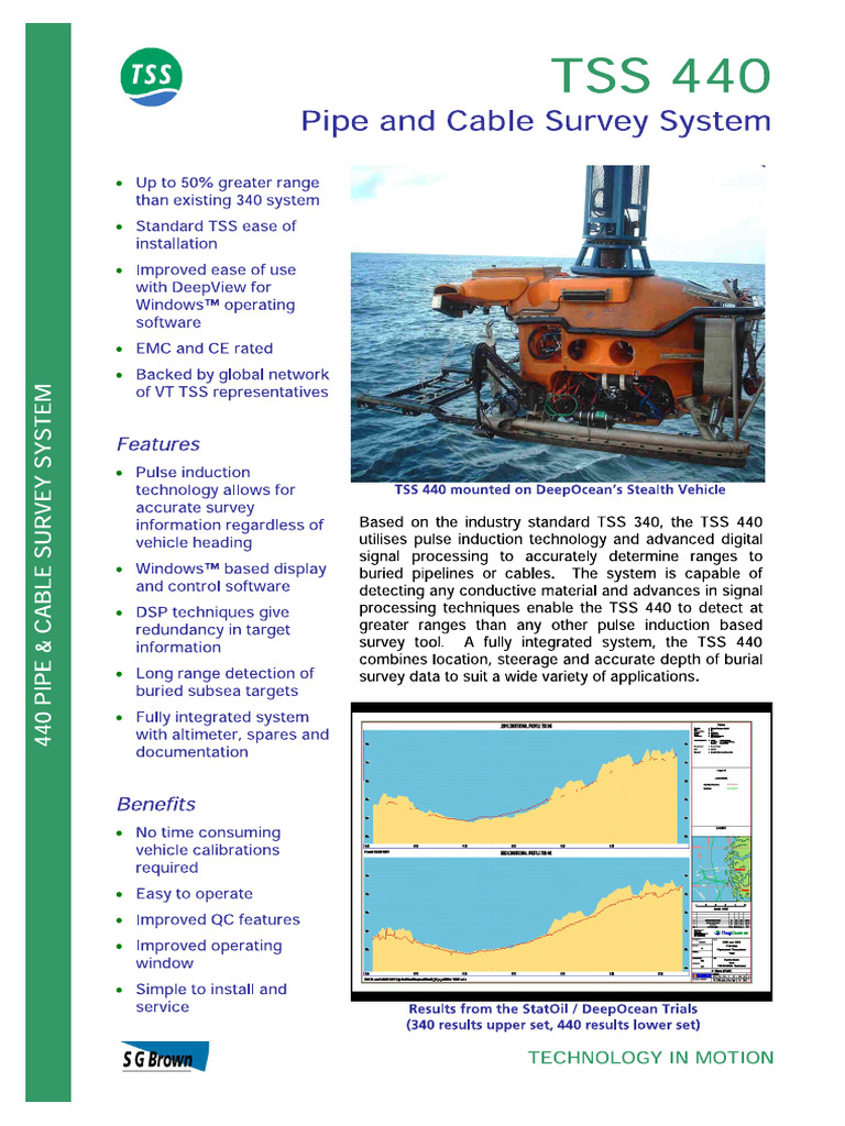 ANEXO 1. - Ficha Técnica TSS440 (Inspección) | PDF
