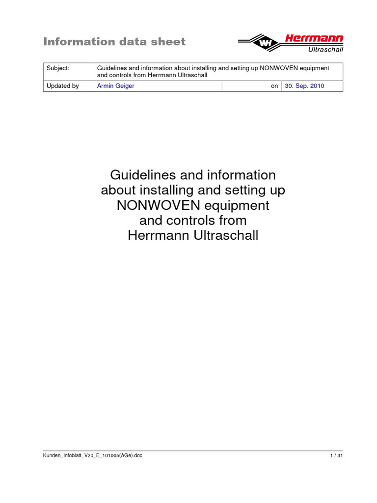 Customer Startup Info V20 E 101005 (AGe) | PDF | Programmable Logic ...