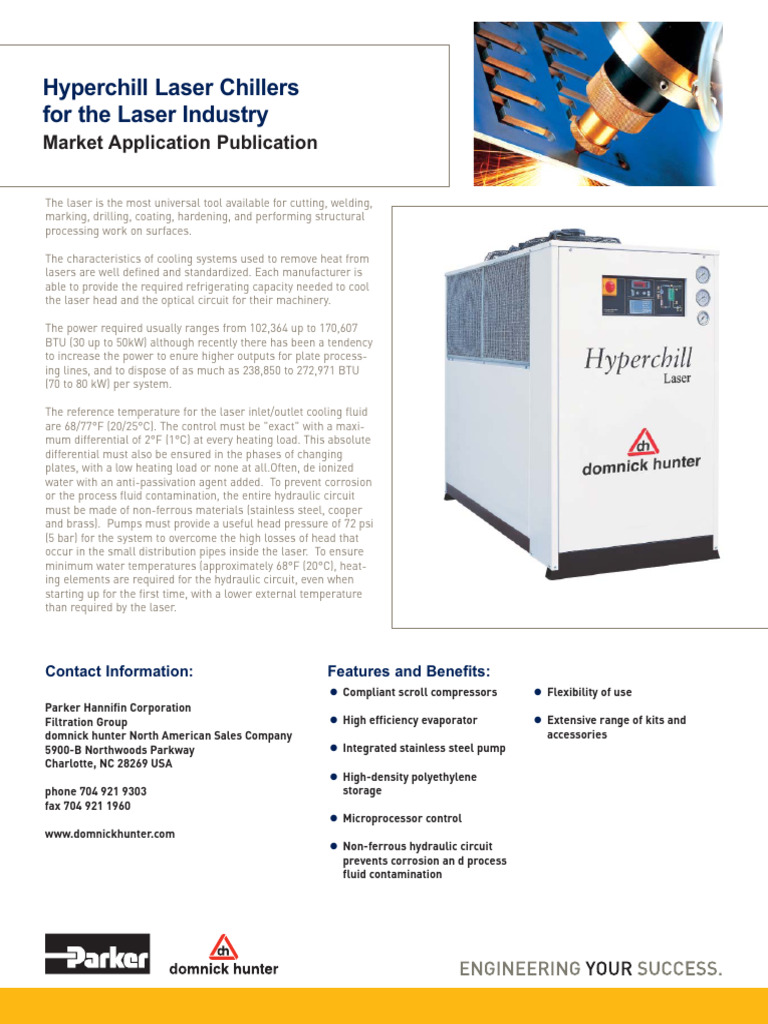 Hyperchill Laser Chillers for the Laser Industry | PDF | Home Appliance ...