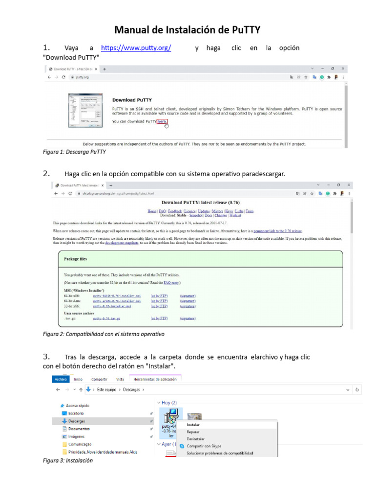 7 PuTTY | PDF | Software del sistema | Software