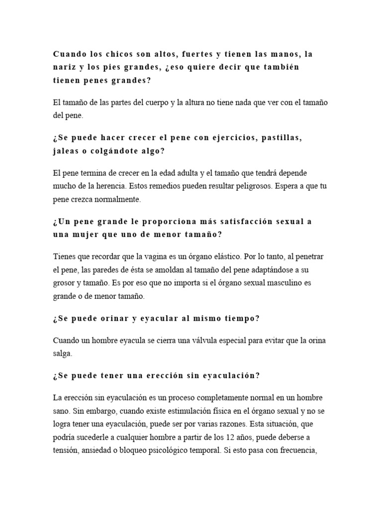 Mitos Sobre La Pubertad | PDF | El embarazo | Menstruación