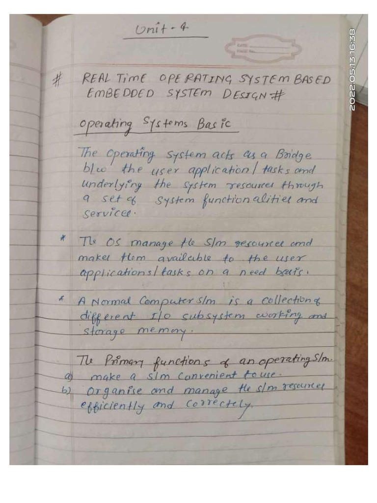 Embedded Unit 4 - Compressed | PDF