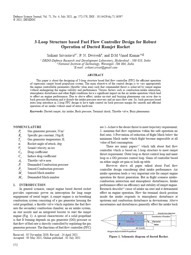 loop_control | PDF | Rocket | Thrust