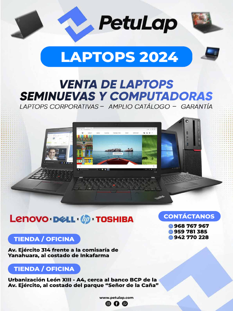 Catalogo Laptops | PDF | Diseño | Informática