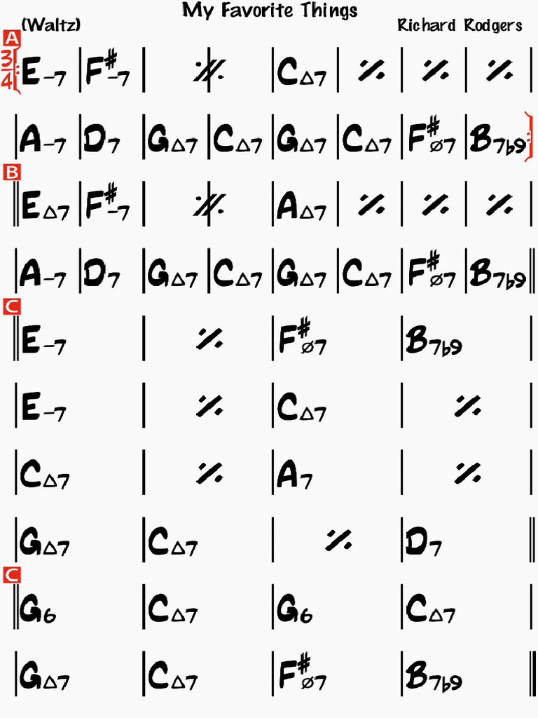 My Favorite Things | PDF