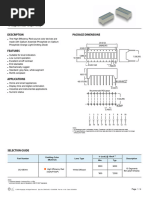 A-1088BS Super Red LED Matrix Datasheet | PDF | Soldering | Electrical ...