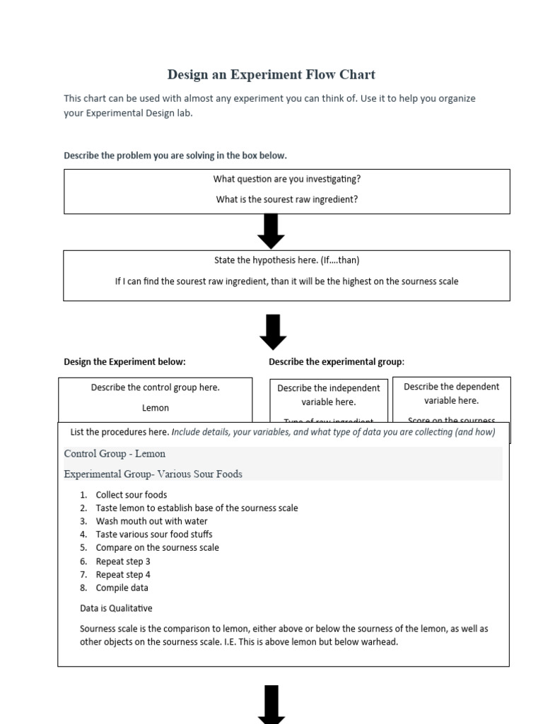 Flow Chart | PDF | Lemon | Taste