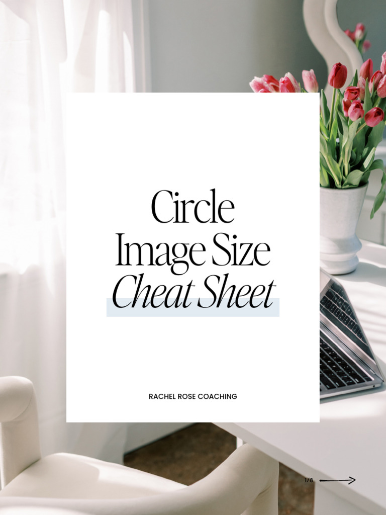 Circle Image Size Cheat Sheet | Download Free PDF | Brand | Image