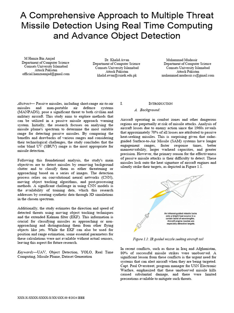 Ieee A Comprehensive Approach To Multiple Threat Detection Using Edge