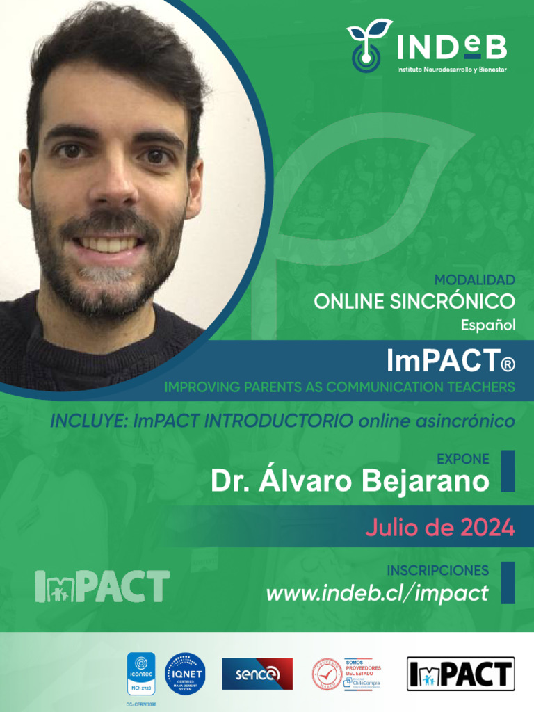 ImPACT, Dr. Álvaro Bejarano | Descargar gratis PDF | Espectro autista ...