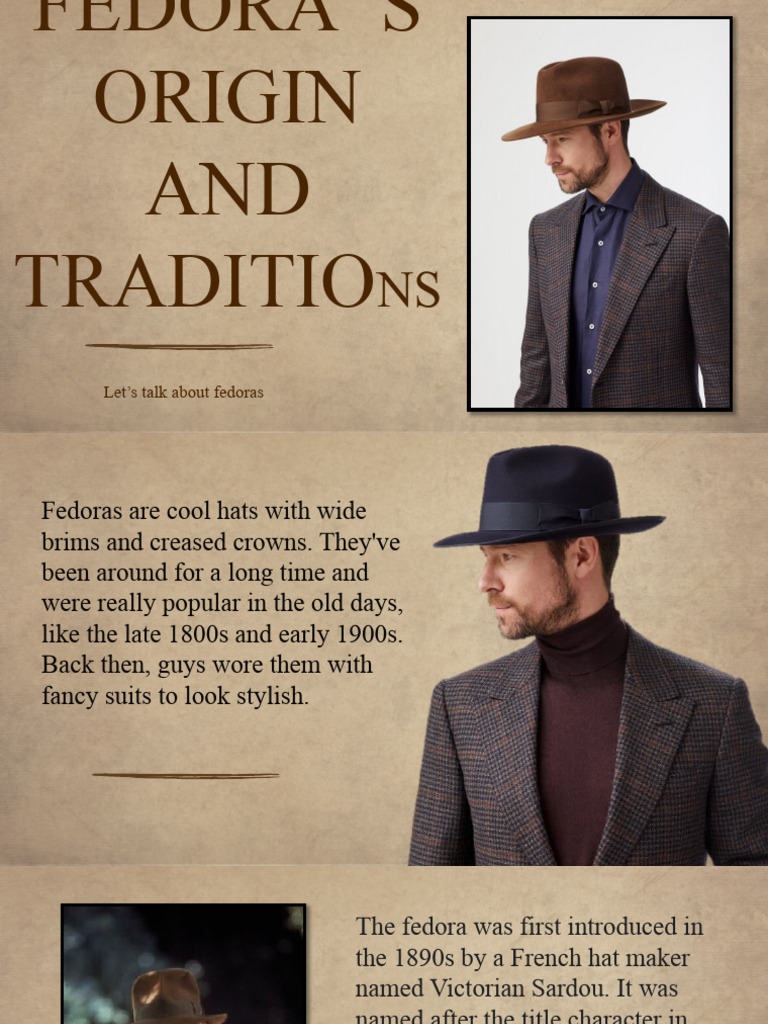 History and Style of Fedoras | PDF