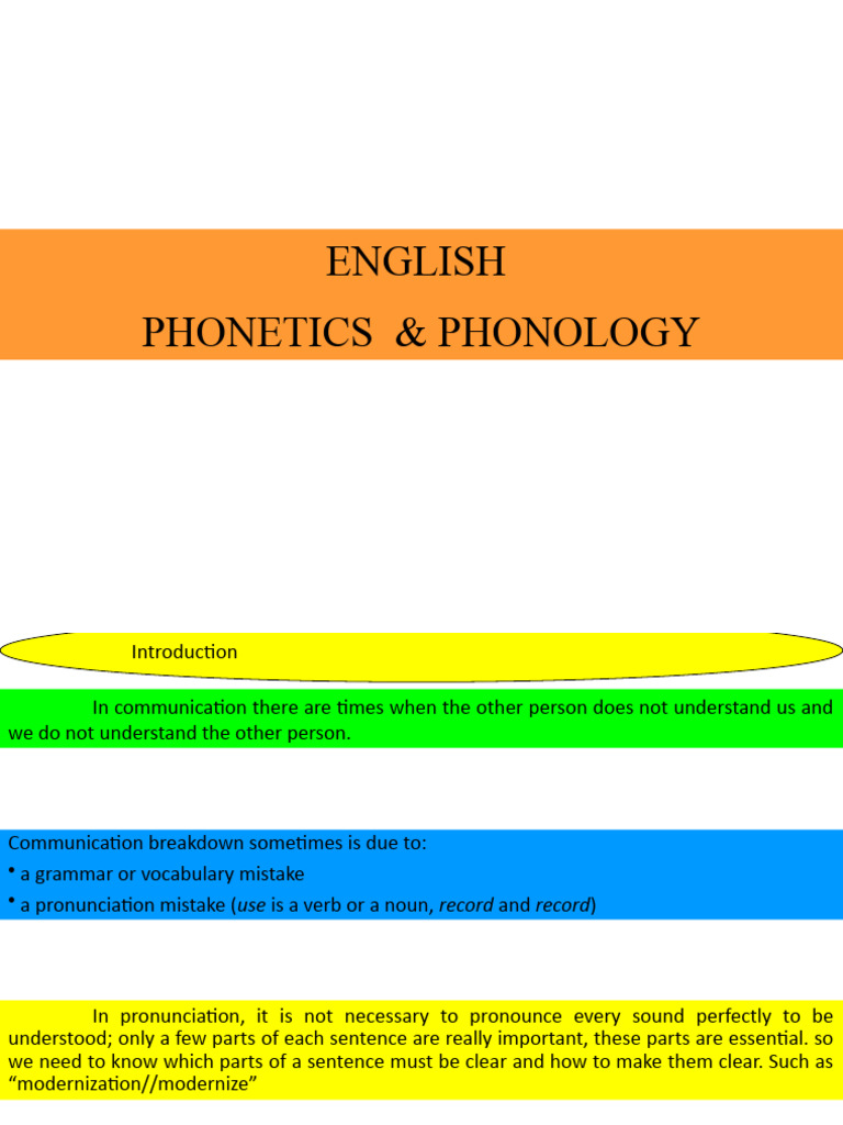 Phonetics &phonlogy 2023 | PDF | Phoneme | Stress (Linguistics)
