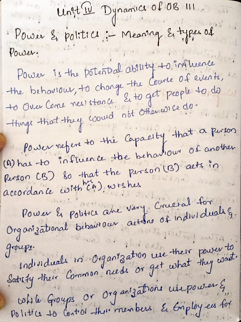 OB Unit - IV Notes | PDF